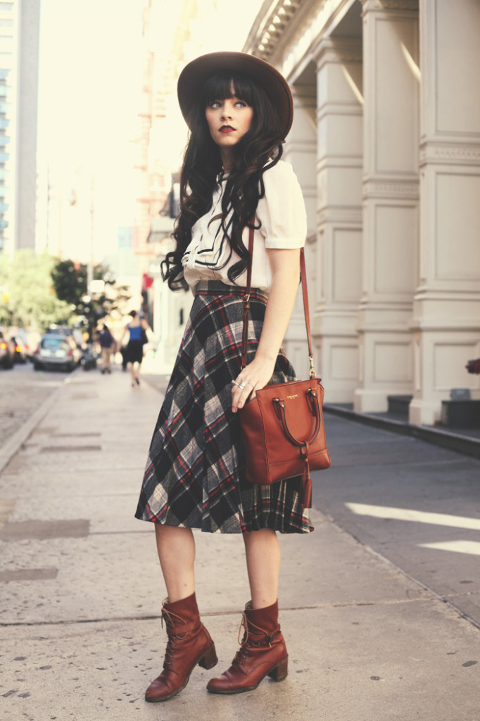 Vintage plaid. - Jag Lever - I Live