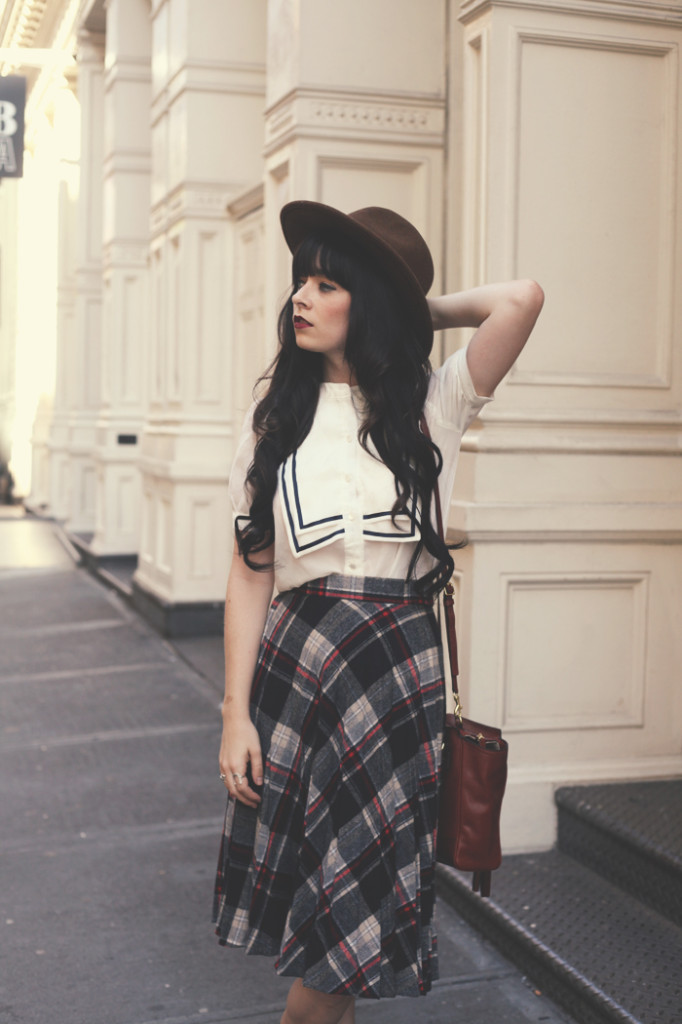 Vintage plaid. - Jag Lever - I Live