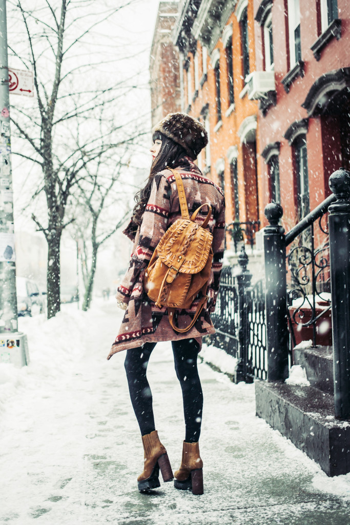 Boho in the snow. - Jag Lever - I Live