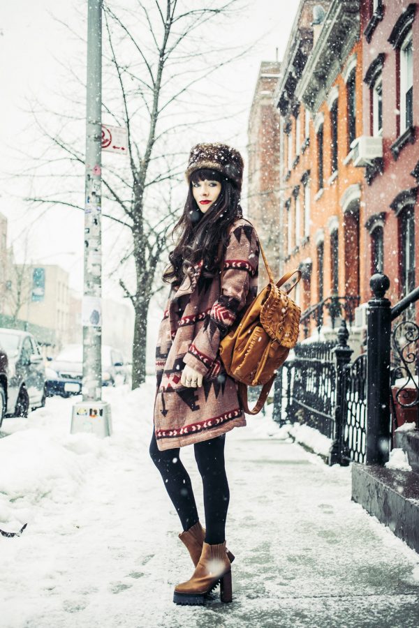 Boho in the snow. - Jag Lever - I Live