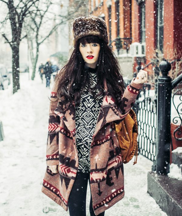 Boho in the snow. - Jag Lever - I Live