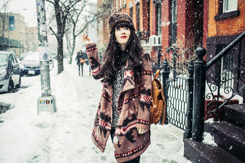 Boho in the snow. - Jag Lever - I Live