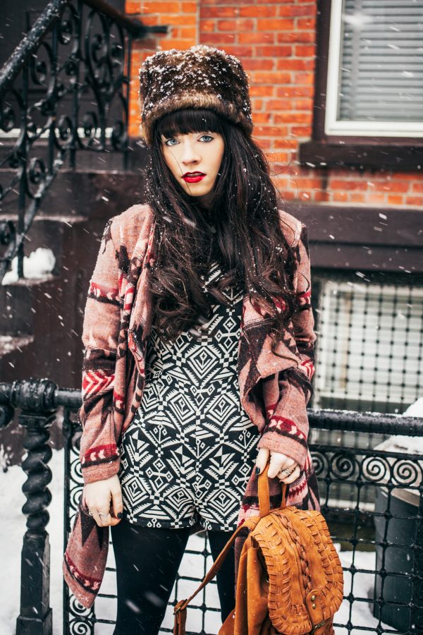 Boho in the snow. - Jag Lever - I Live